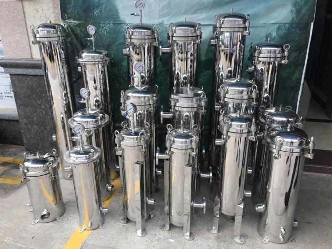 Pharmaceutical Industrial Cartridge Filters Filtration Housing 1.0 Mpa