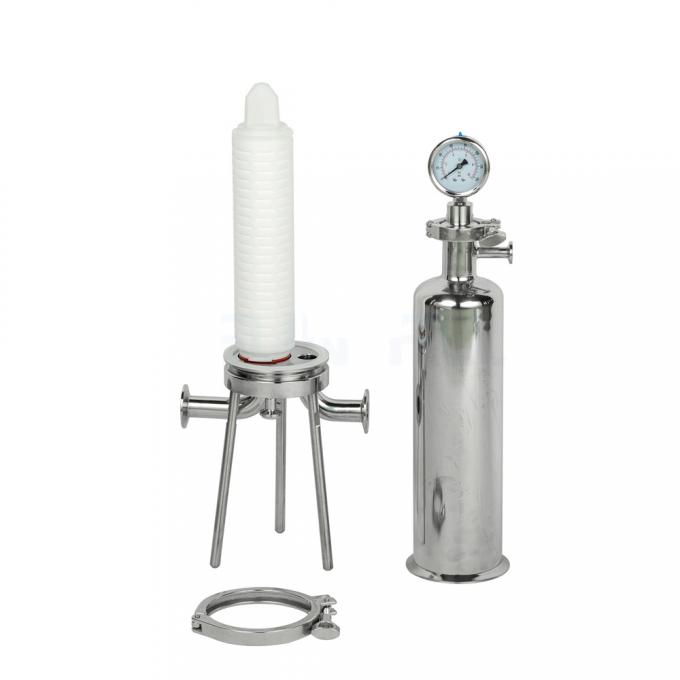 Hygienic Industrial Water Filtration Equipment Sanitary Cartridge ...