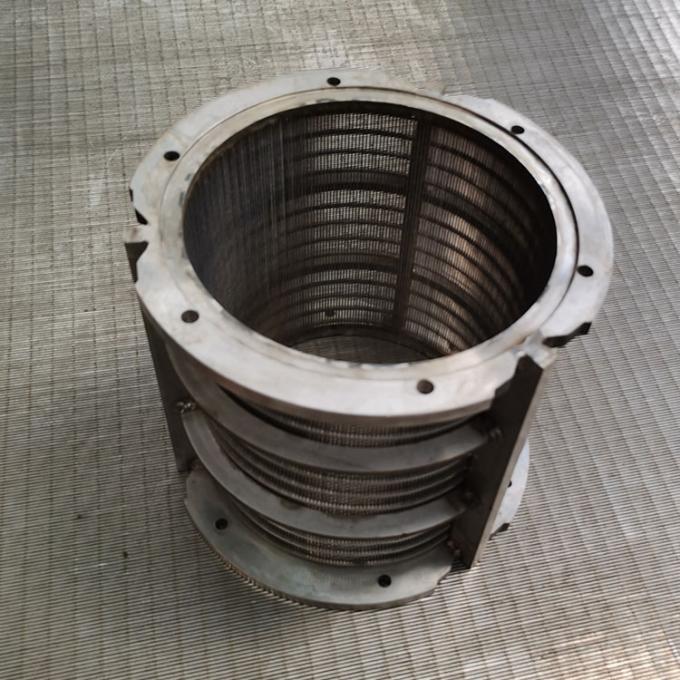 Stainless Steel Centrifuge Screen Baskets Liquid Wedge Wire Screen Basket