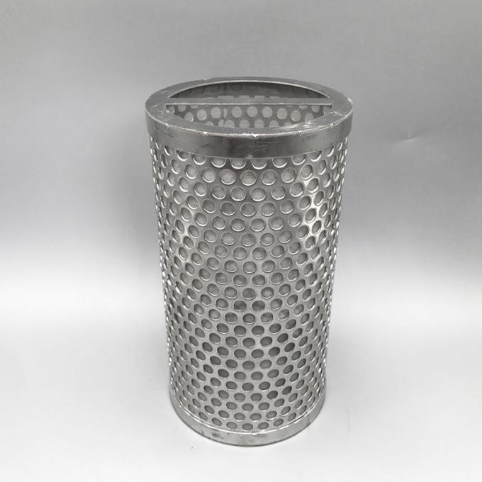 Liquid Vee Wire Screen Filter Stainless Steel Slotted Casing Pipe