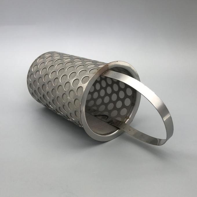 Liquid Vee Wire Screen Filter Stainless Steel Slotted Casing Pipe