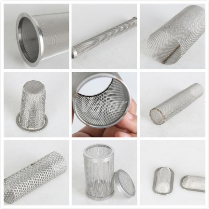 Liquid Vee Wire Screen Filter Stainless Steel Slotted Casing Pipe