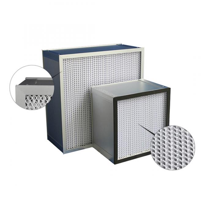 HVAC Minipleat HEPA Filter Industrial ULPA Air Filter High Efficiency