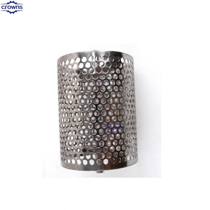 Customized 304 316L stainless steel wedge wire filter basket rotary ...