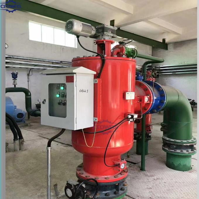 Automatic Backwash Brush Self Cleaning Water Filter Housing for Liquid ...