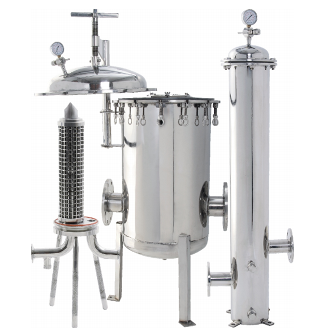 Sanitary Cartridge Filter Housing Sartorius Membrane Milk Processing ...