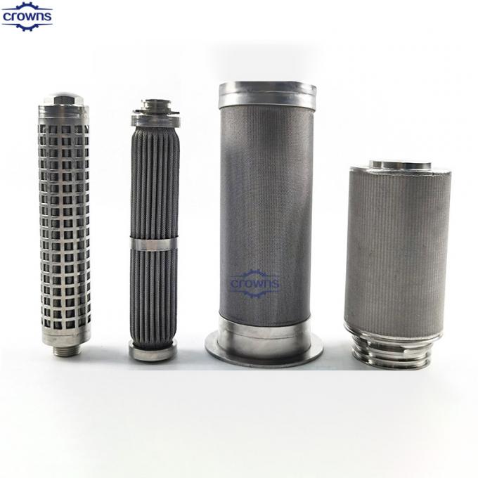 Stainless Steel Wire Mesh Filters: Round Perforated Pipe/Tube