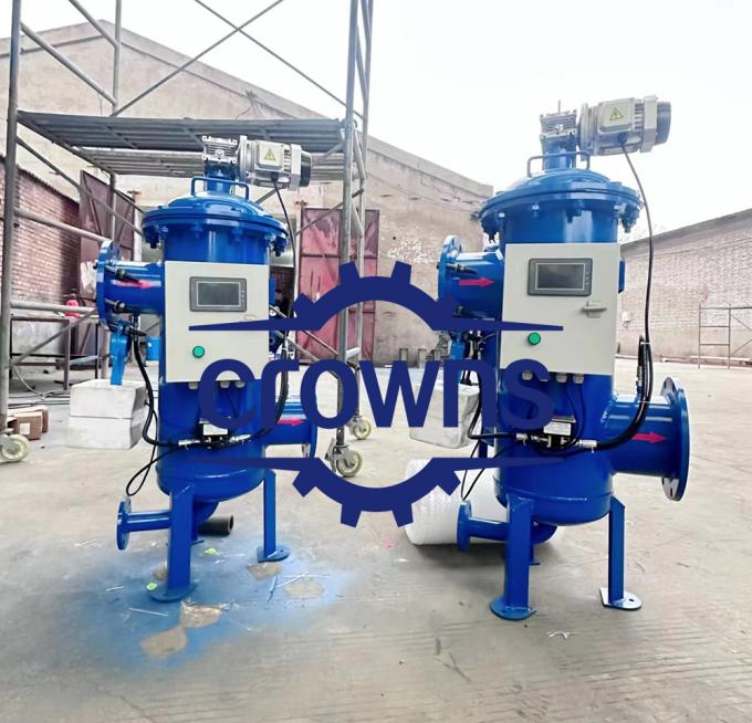 Full auto cleaning brush filter Stainless Steel 304 Automatic ...