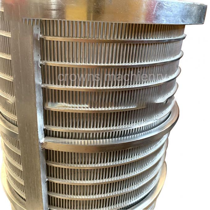 Screw Press Sludge dewatering filtration stainless steel 304 Wedge wire ...