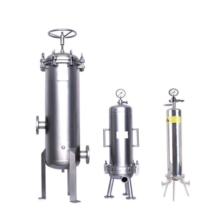 Depth Stack Sanitary Lenticular Filter Housing Stainless Steel