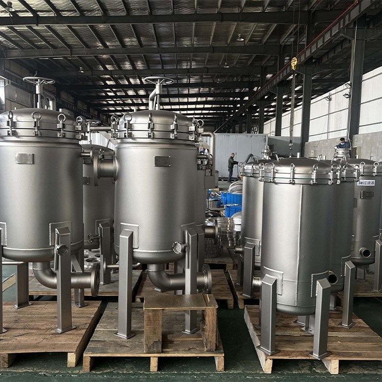 Water Treatment 12 Multi Bag Filter Housing Stainless Steel For Paints