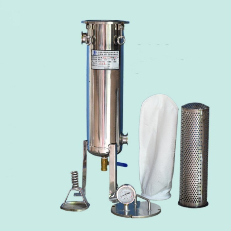 4 Bag Filter Housing Stainless Steel For Water Treatment System