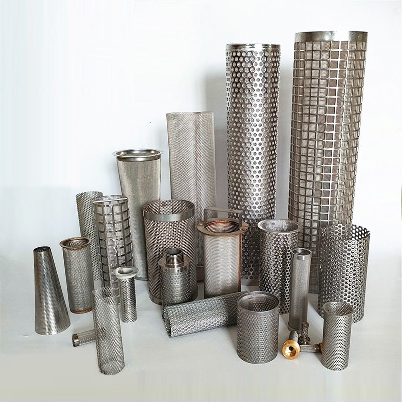 Liquid Vee Wire Screen Filter Stainless Steel Slotted Casing Pipe