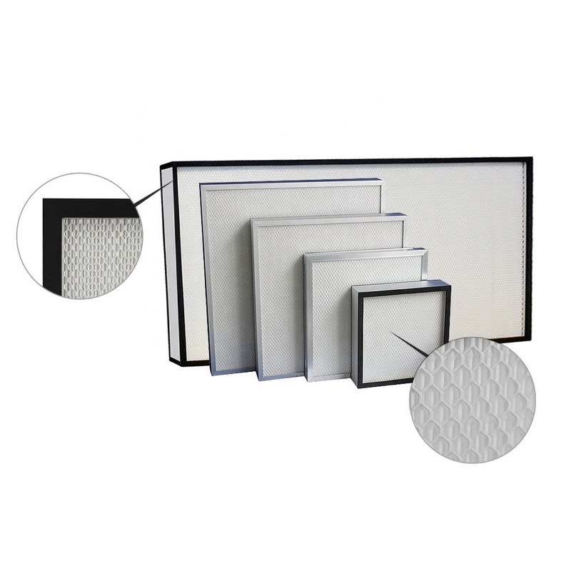HVAC Minipleat HEPA Filter Industrial ULPA Air Filter High Efficiency