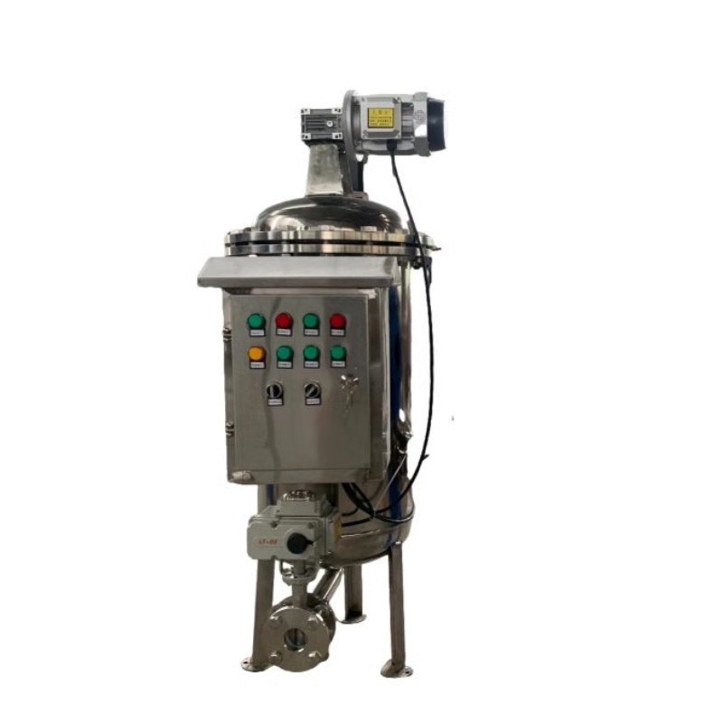 Automatic Backwash Brush Self Cleaning Water Filter Housing for Liquid ...
