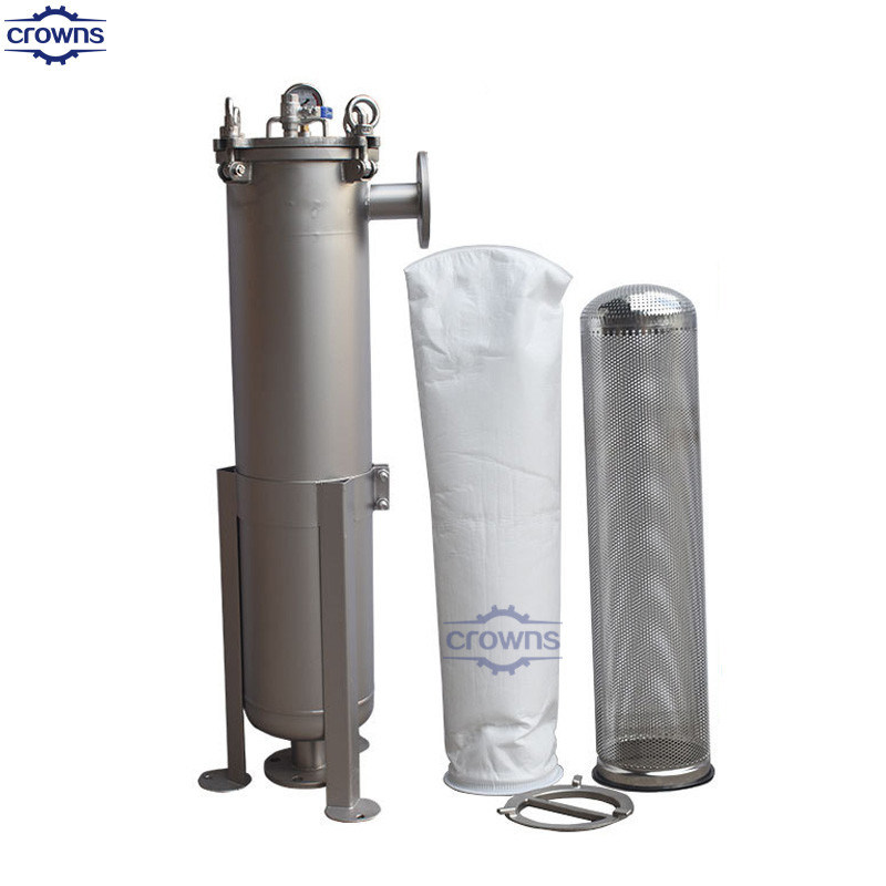 Stainless Steel Filter Housing Water Purifier SUS 304 SS Bag Filter ...