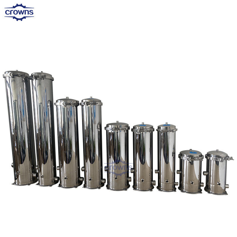 Sanitary Multi Cartridge Filter Stainless Steel Microporous Membrane ...