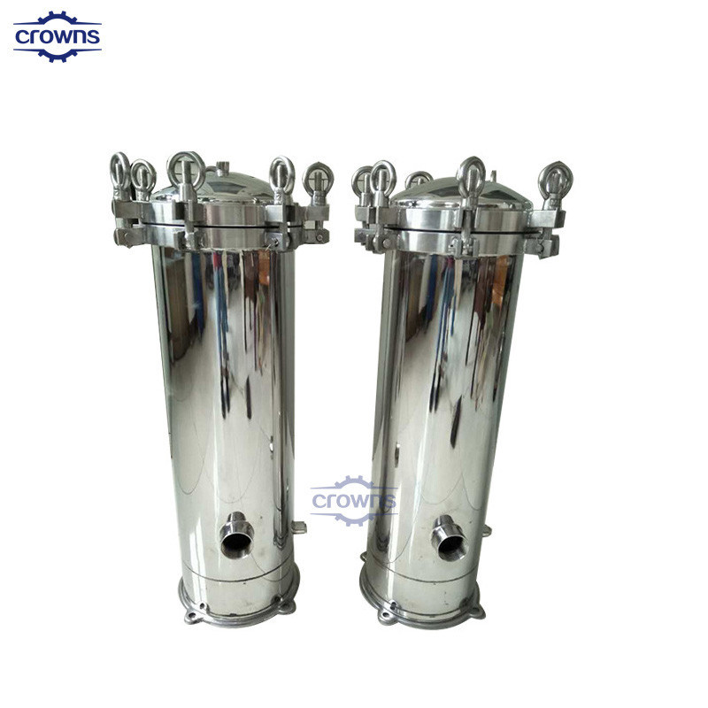 Sanitary Multi Cartridge Filter Stainless Steel Microporous Membrane ...