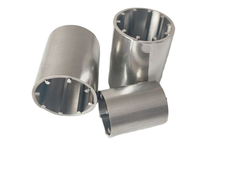 25 Micron Cylinder Slotted Sieve Stainless Steel Screen Pipe Johnson ...