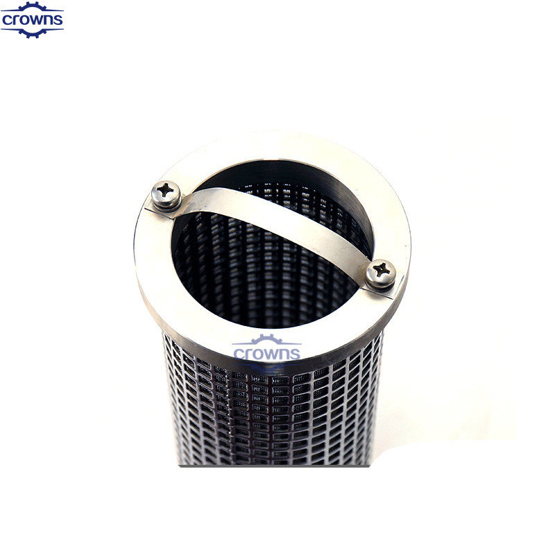 Stainless Steel Wedge Wire Mesh Filters Round Perforated Pipe/Tube