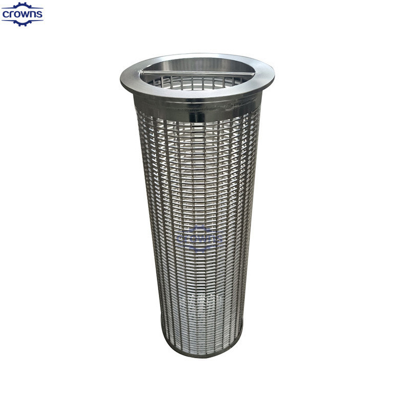 304 stainless steel mine sieve plate Metal filter tube 316 wedge wire ...