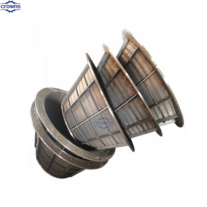 High roundness and coaxiality Wedge Wire Screen Basket Slot Mesh for ...