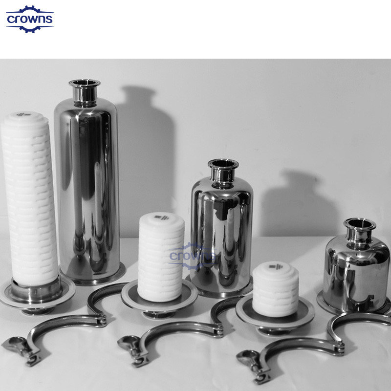 Flange Connection High Flow Cartridge Filter Housing Stainless Steel