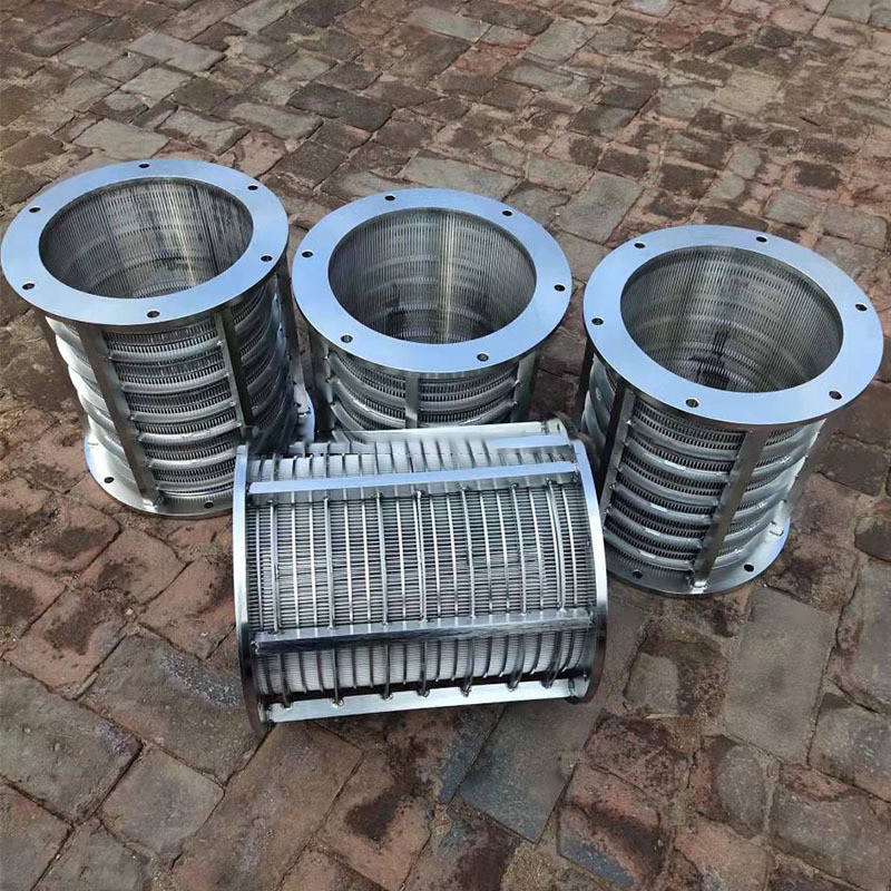 Screw Press Sludge dewatering filtration stainless steel 304 Wedge wire ...