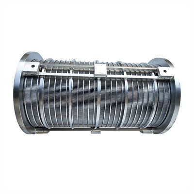 Screw Press Sludge dewatering filtration stainless steel 304 Wedge wire ...