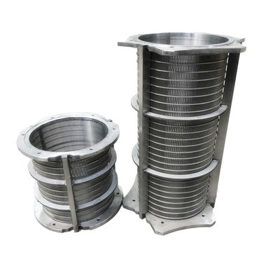 Screw Press Sludge dewatering filtration stainless steel 304 Wedge wire ...